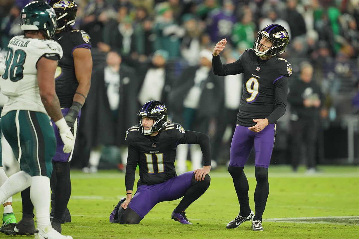 Ravens' Lamar Jackson drops 'GOAT' take on Justin Tucker amid struggles
