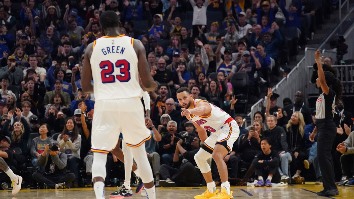 Warriors' Stephen Curry, Steve Kerr react to Draymond Green's 'Night Night' celebration