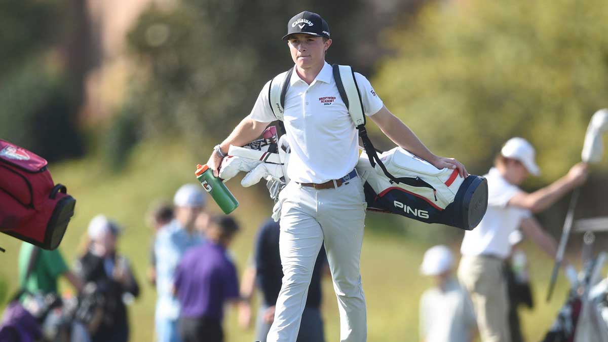 Blades Brown, 17, looks to make Nick Dunlap history at PGA Tour's American Express