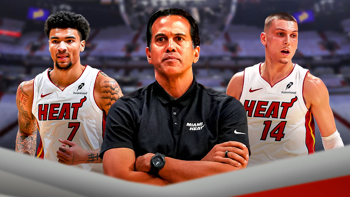 Heat's Erik Spoelstra reveals 'exciting' vision for Tyler Herro, Kel'el Ware connection