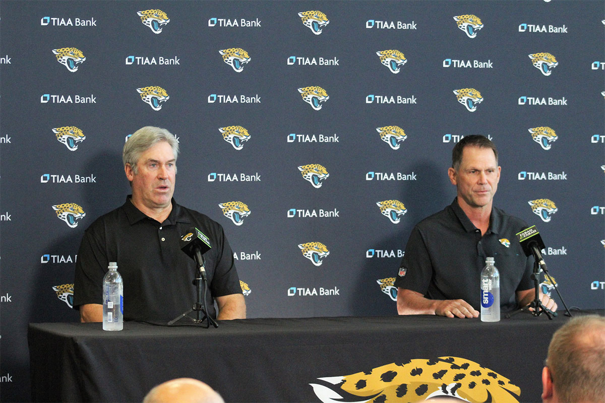 Jaguars fire Doug Pederson but keep GM Trent Baalke