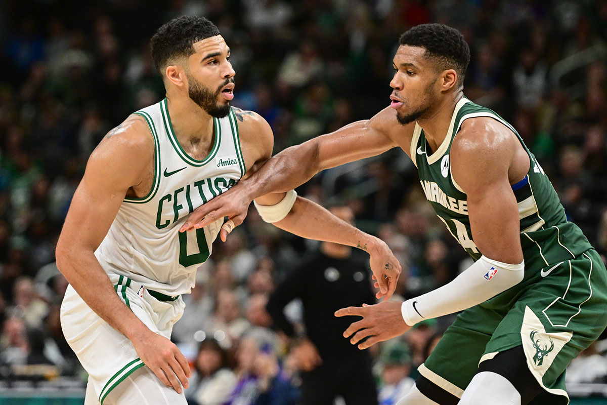 Why Celtics' Jayson Tatum is the biggest Giannis Antetokounmpo draw ...