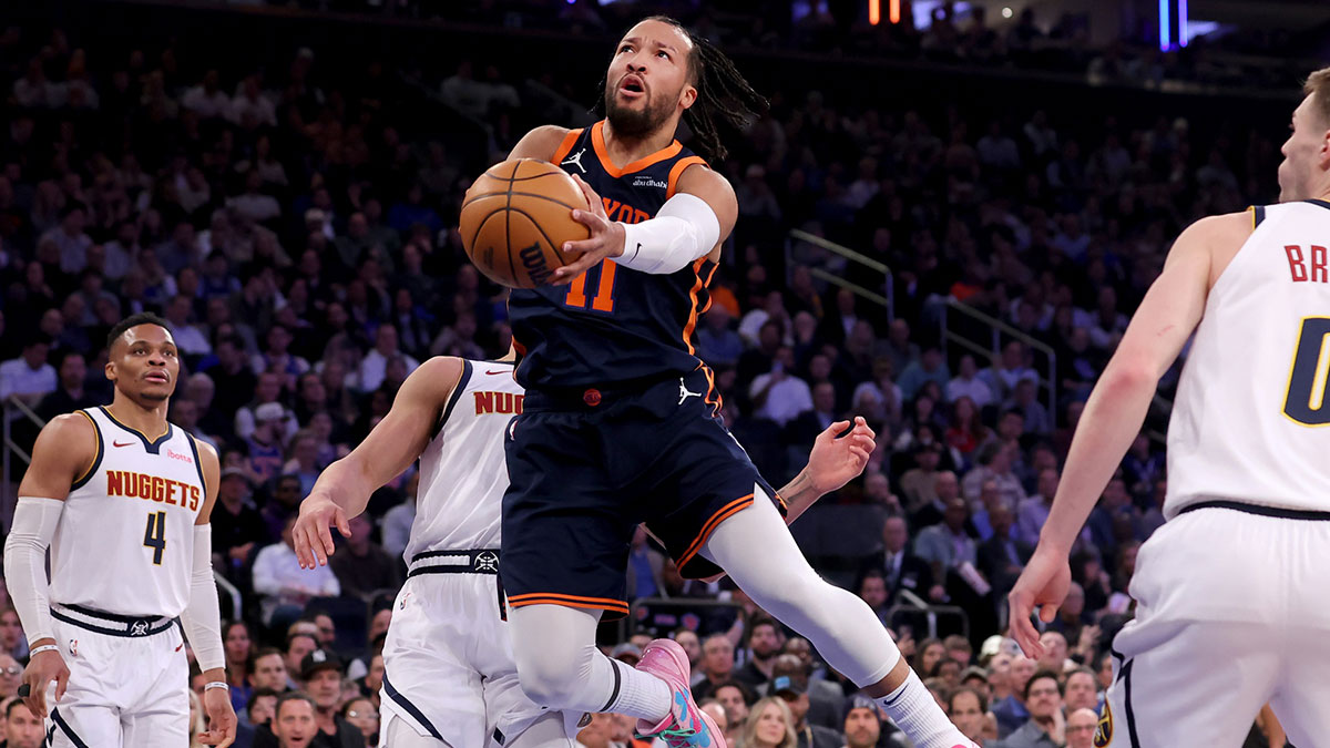 Jalen Brunson ties franchise record with unreal stat line in Nuggets ...