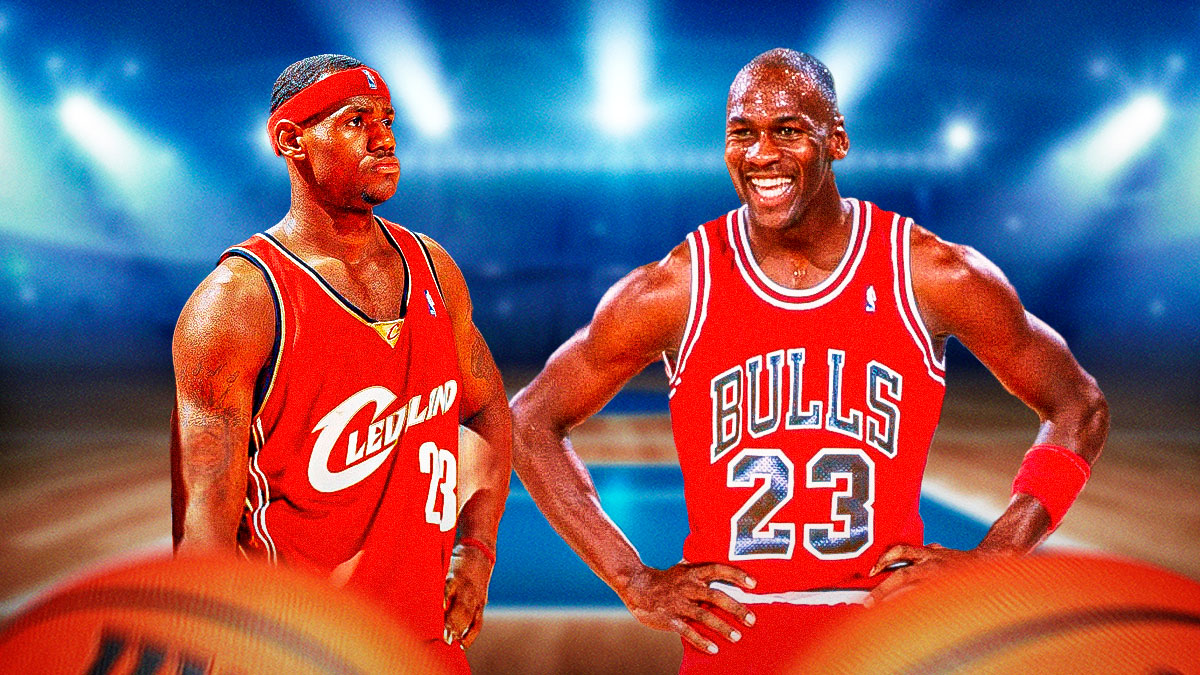 LeBron James recalls ‘busting a**' as teen in infamous Michael Jordan ...