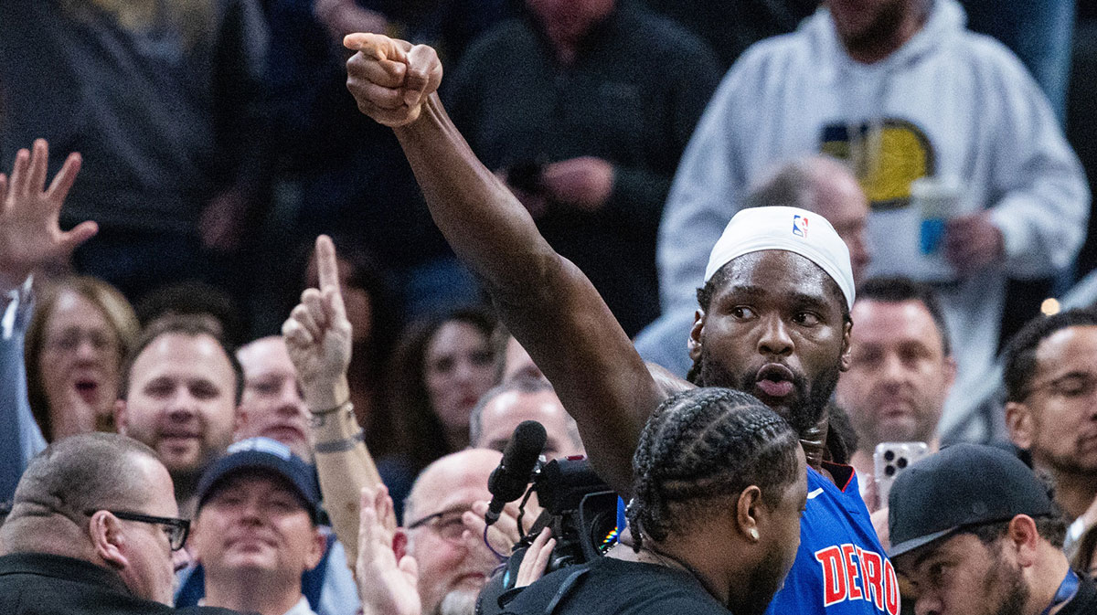 Pistons center Isaiah Stewart's gesture after Timberwolves game ...