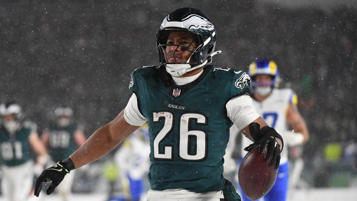Saquon Barkley's 2-word message brings Eagles' NFC Championship Game hype
