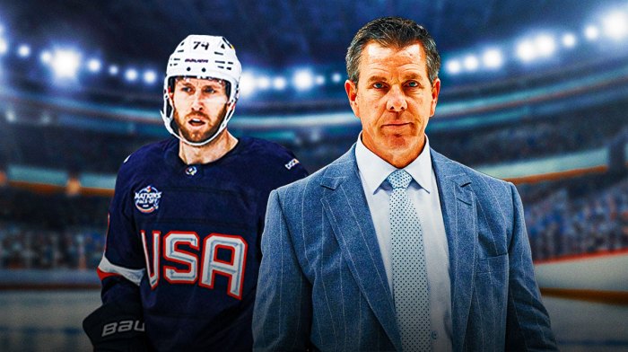 Mike Sullivan makes bold Jaccob Slavin claim after 4 Nations Canada loss