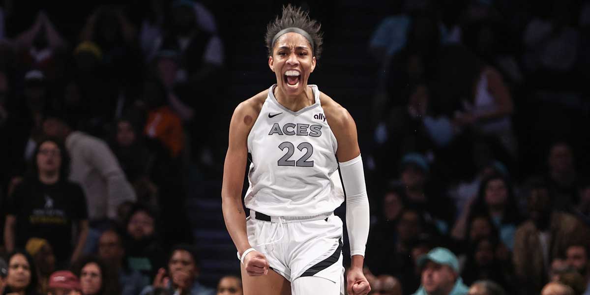 Why Aces star A'ja Wilson kept signature shoe details secret from her ...