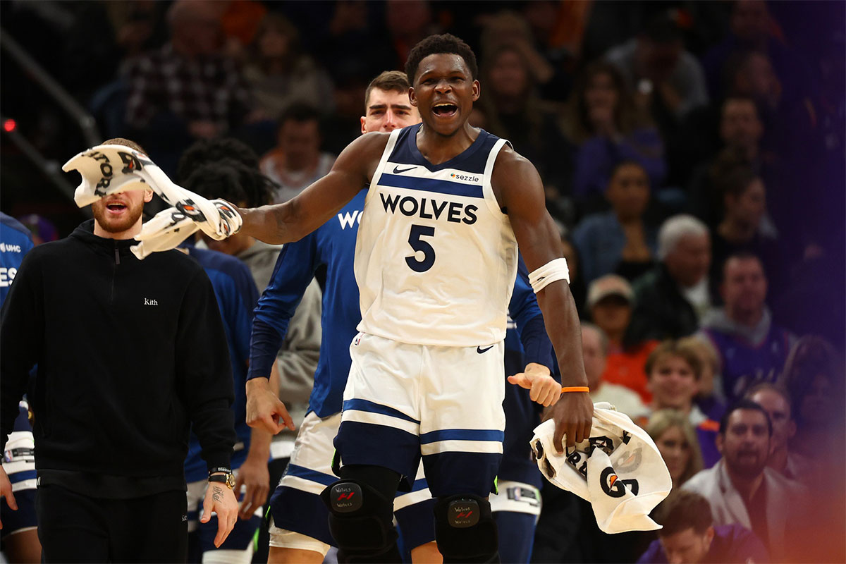 Anthony Edwards puts his name in record books with most 40-point games ...