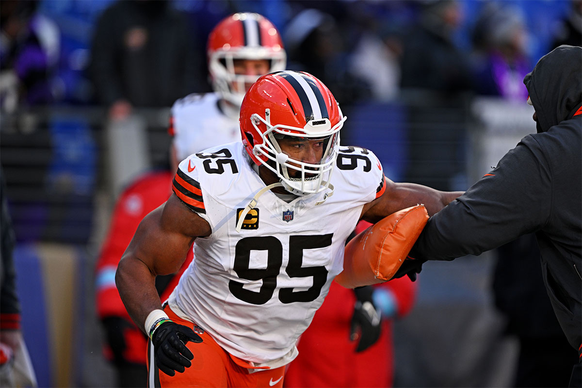 Why potential Myles Garrett trade could lead Browns' All-Pro offensive lineman to retire