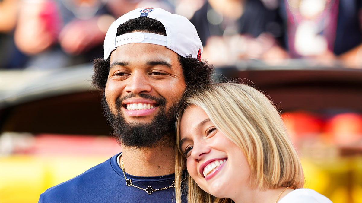 Caleb Williams' girlfriend Alina Thyregod