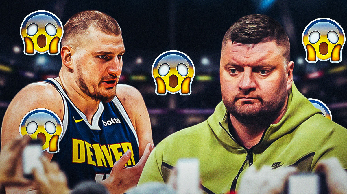 Fans can't believe size of Nikola Jokic's brother during NBA All-Star break