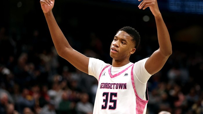 Georgetown dealt brutal Thomas Sorber injury blow amid stellar freshman season