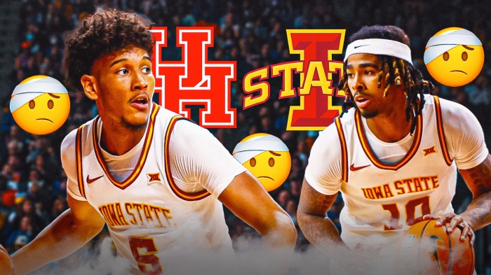 Iowa State Cyclones to be without 2 key players vs Houston