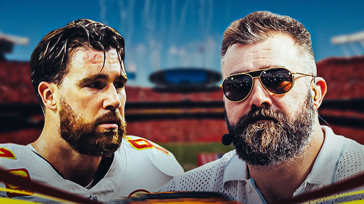 Jason Kelce teases Travis Kelce's 'process' on Chiefs' retirement decision