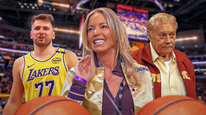 Lakers' Jeanie Buss channels Jerry Buss on Luka Doncic-Anthony Davis trade