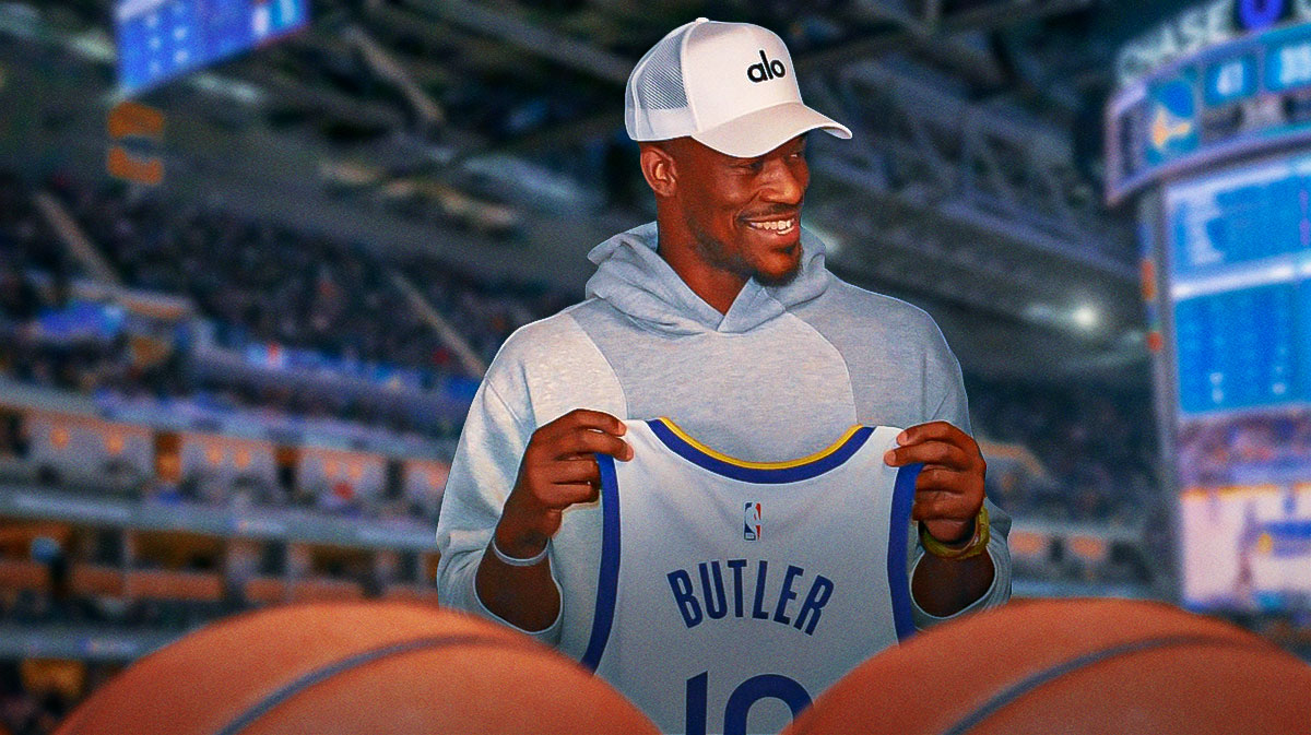 Jimmy Butler reveals inspiration behind new Warriors number Jimmy Butler reveals inspiration behind new Warriors number