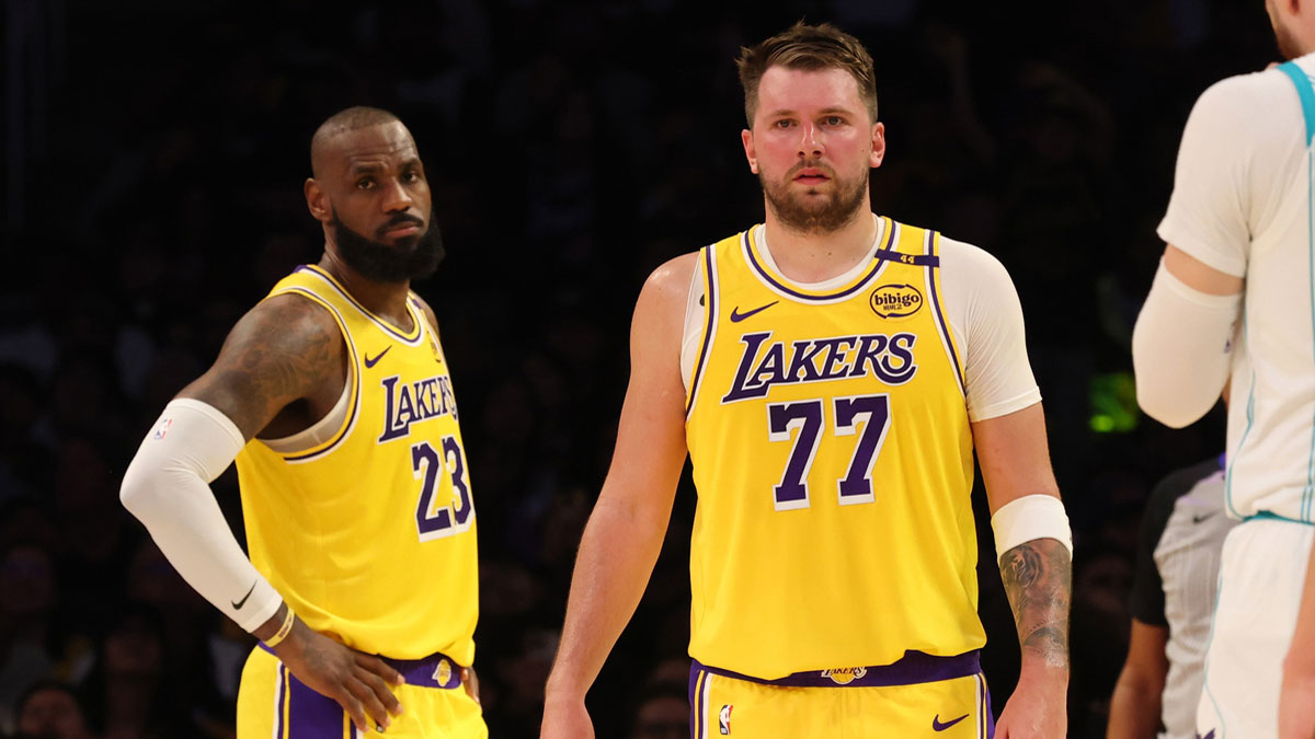 Lakers' Luka Doncic sounds off on LeBron James bricking last shots vs. Hornets
