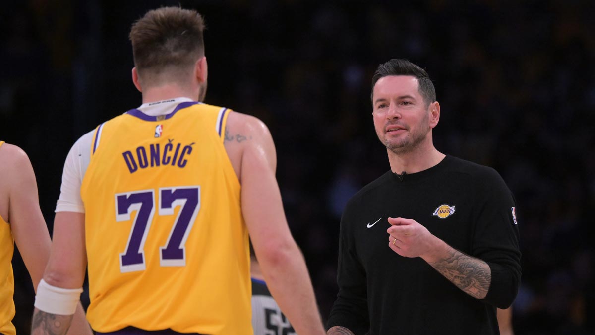 Luka Doncic gets 100% real about JJ Redick as a coach