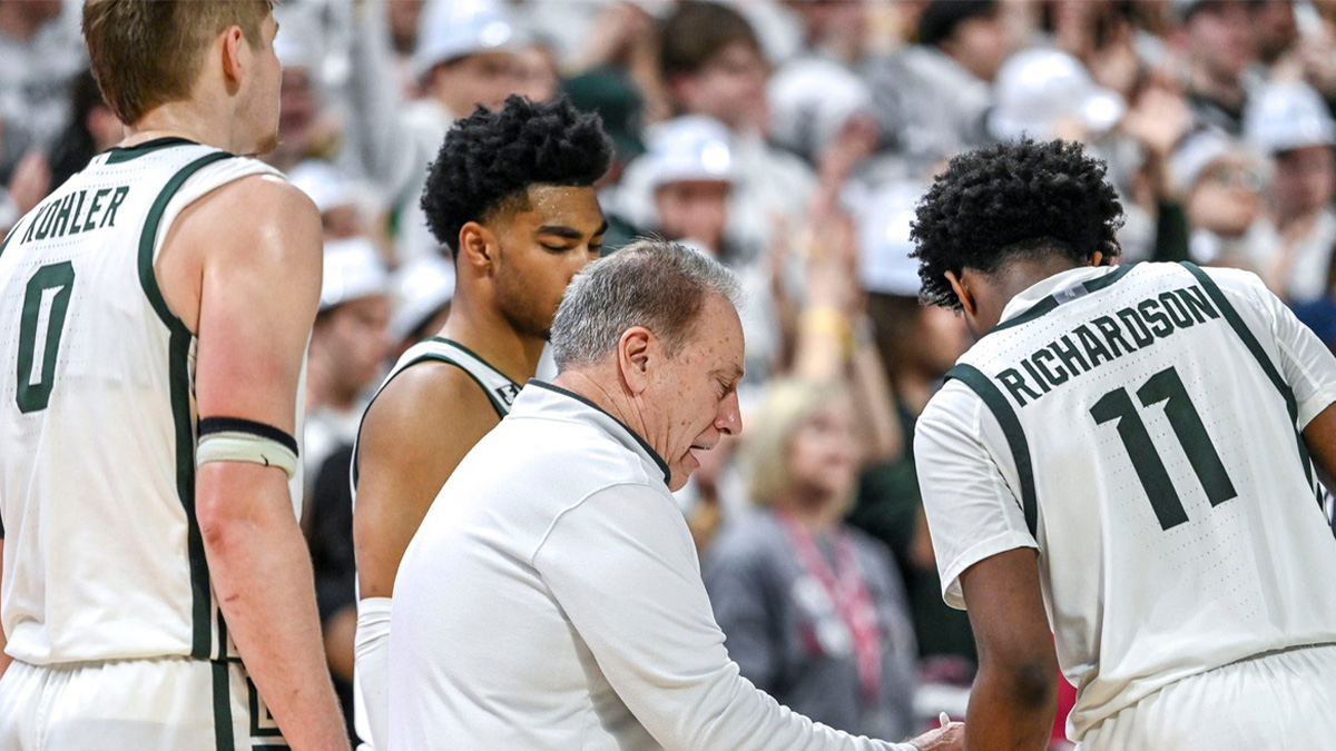 Michigan State basketball's Tom Izzo becomes all-time Big Ten wins leader