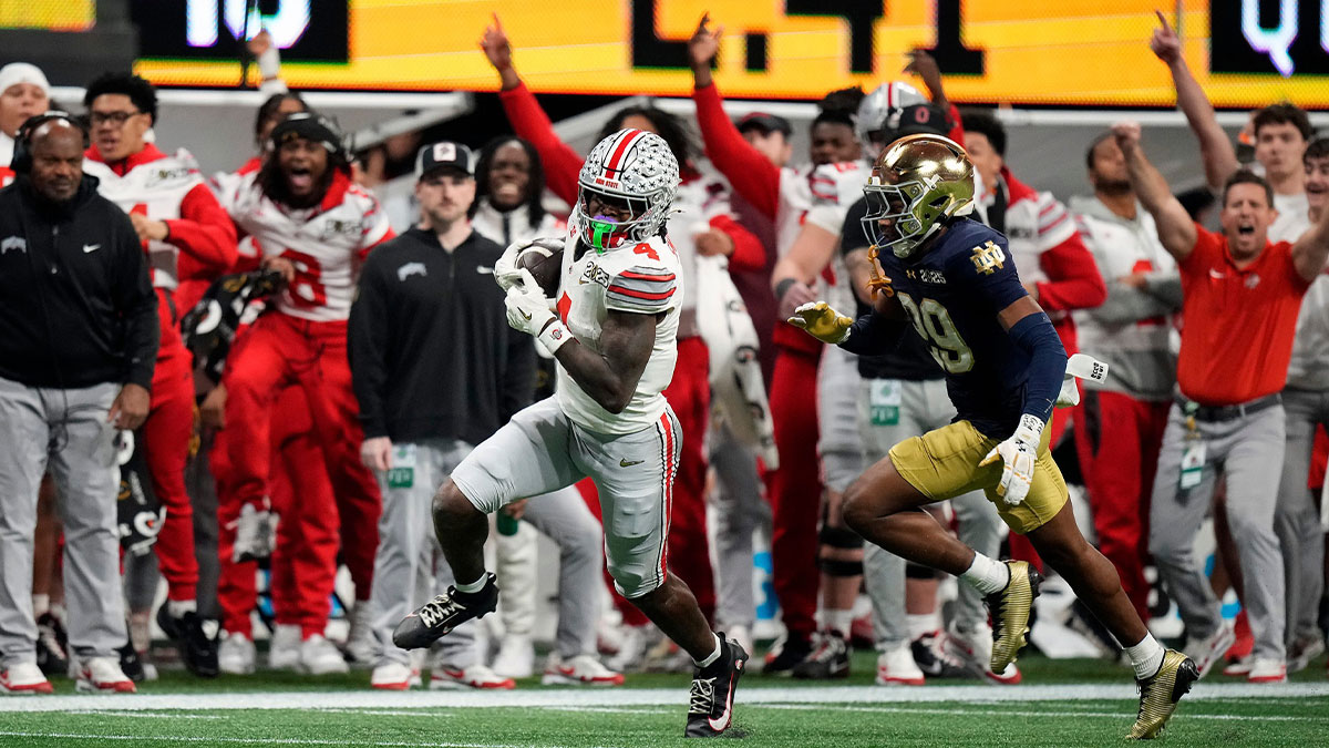 Ohio State football's Ryan Day recollects epic Jeremiah Smith catch in ...