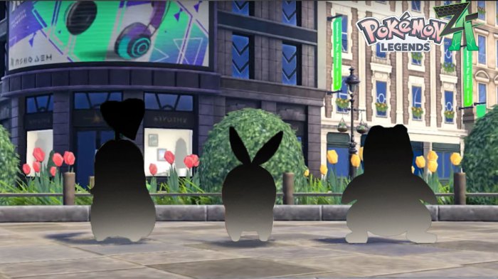 Pokemon Legends Z-A Starters Revealed