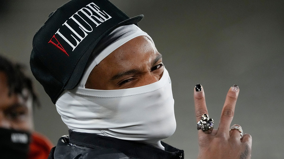 Alabama's Ryan Williams follows Jared McCain's path with nail polish ...