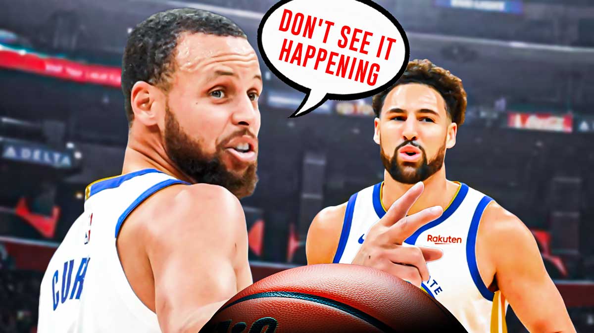 Warriors' Stephen Curry dumps cold water on future Klay Thompson reunion