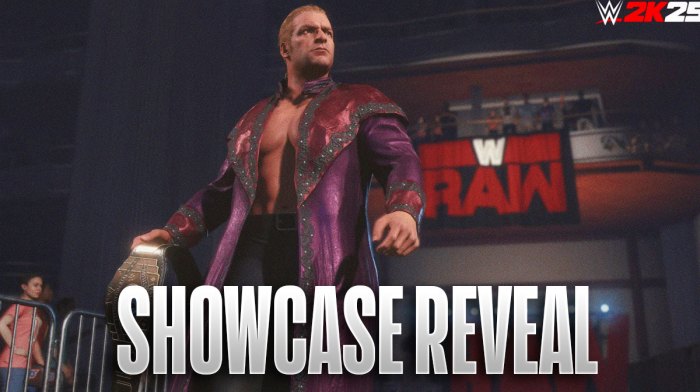 WWE 2K25 Reveals Showcase Gameplay & Match List