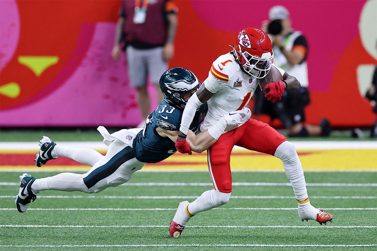 Chiefs' Xavier Worthy has 'motivation' message after losing Super Bowl ...
