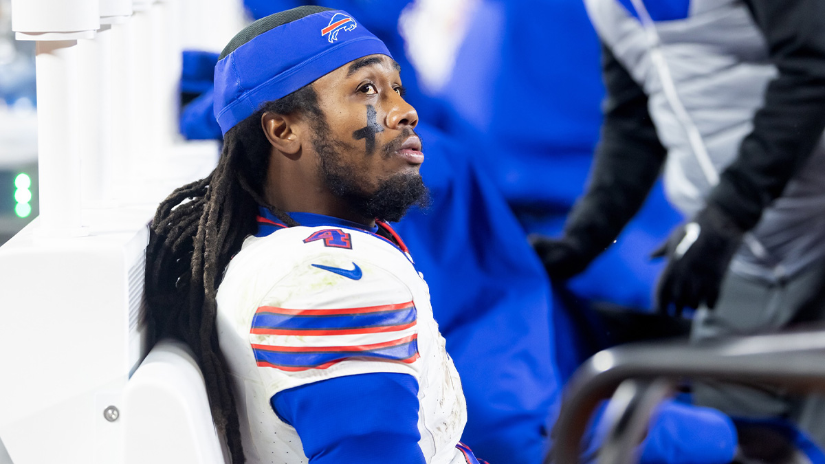 Bills' James Cook celebrates Saquon Barkley extension ahead of free agency