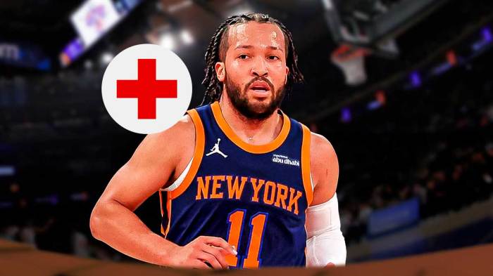 Knicks' Jalen Brunson out at least 2 weeks with ankle injury