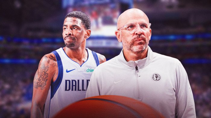 Mavericks' Jason Kidd gets 100% real on Kyrie Irving, Jaden Hardy injuries