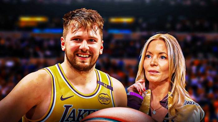 Lakers' Jeanie Buss doubles down on surprise of Luka Doncic trade