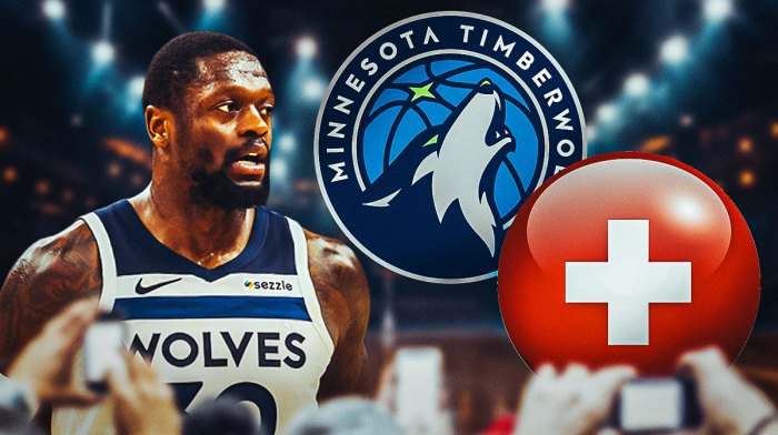 Julius Randle still on Timberwolves injury report vs. 76ers after triumphant return
