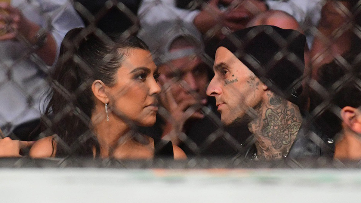 Kourtney Kardashian's son speaks on Justin Bieber dad rumor