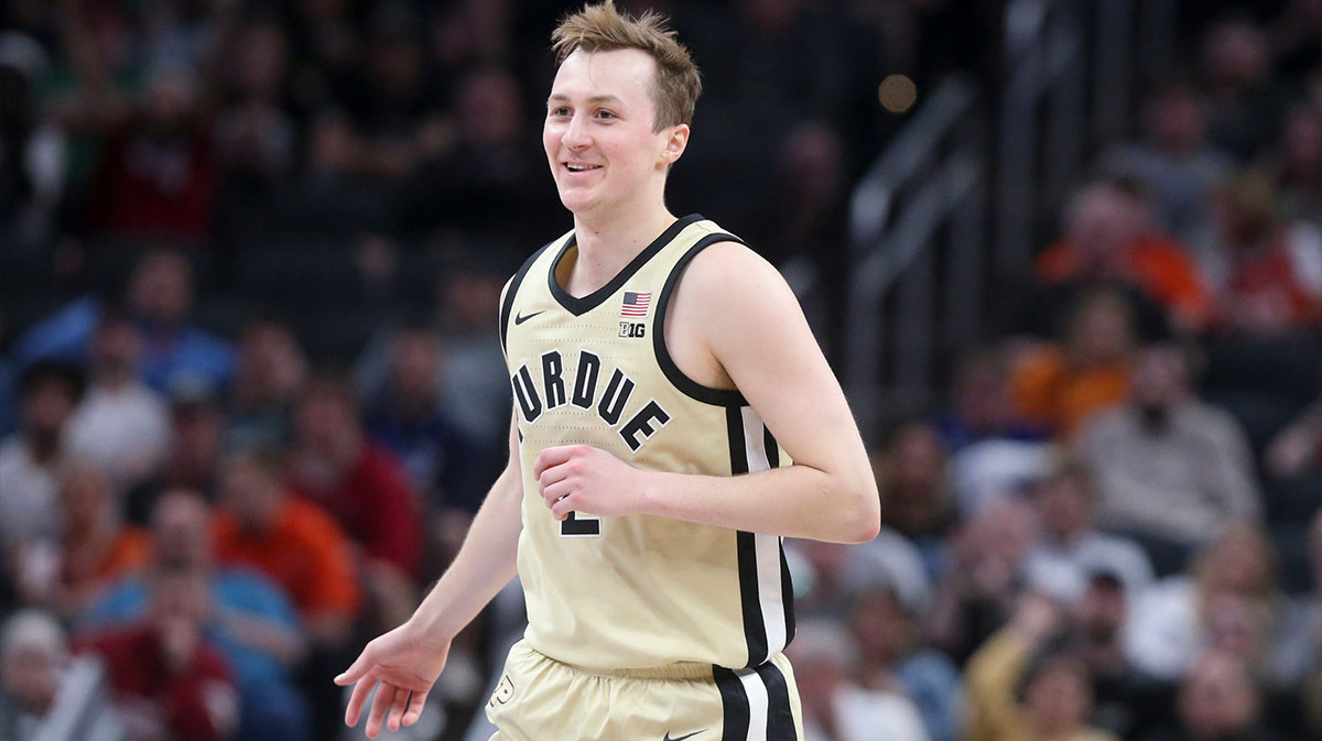 Purdue basketball's Matt Painter gives Fletcher Loyer NCAA Tournament ...