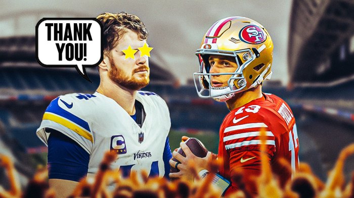 Seahawks' Sam Darnold reveals how Brock Purdy helped save his career