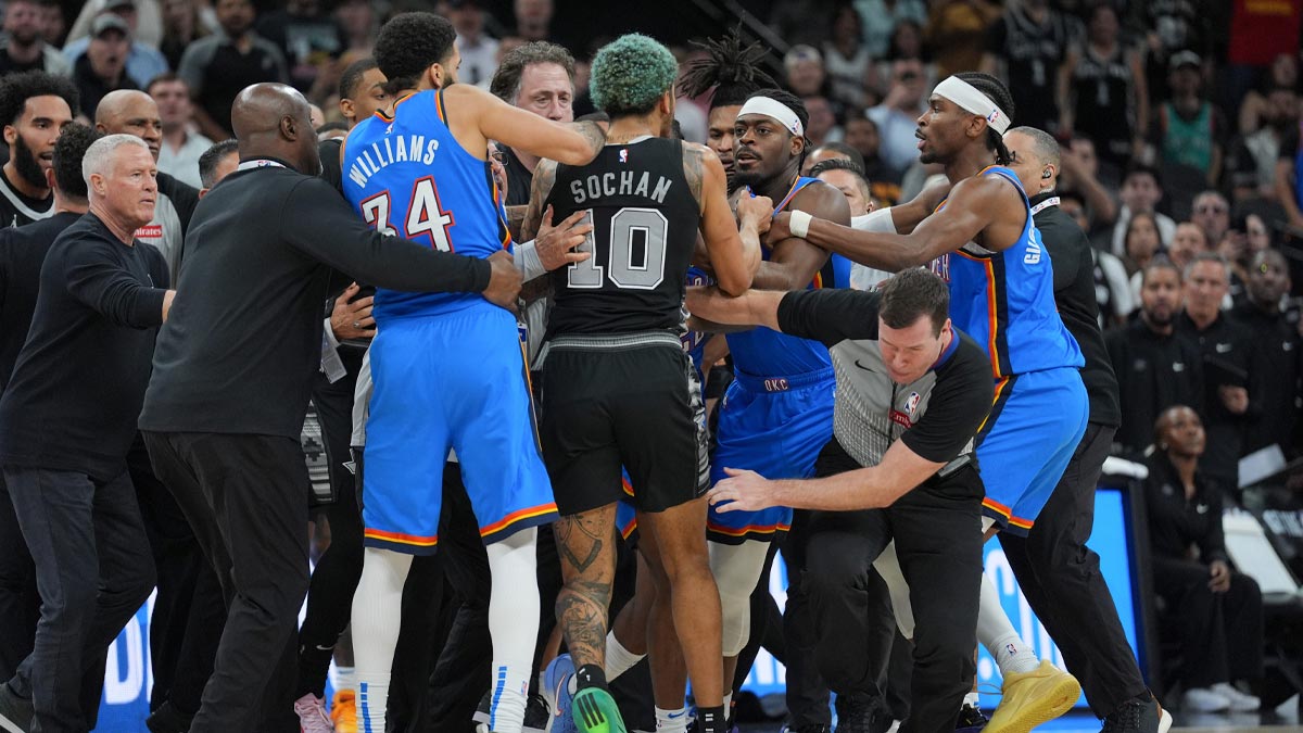 Spurs' Mitch Johnson breaks silence on heated moment in Thunder game