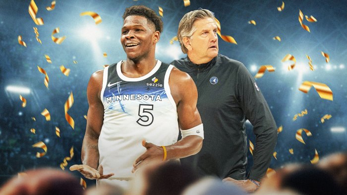 Anthony Edwards's powerful Chris Finch take after coach's 200th Timberwolves win