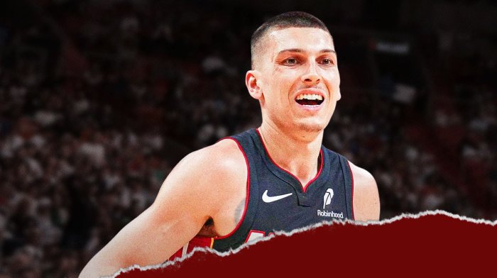 Tyler Herro's brother shoves player in heated moment