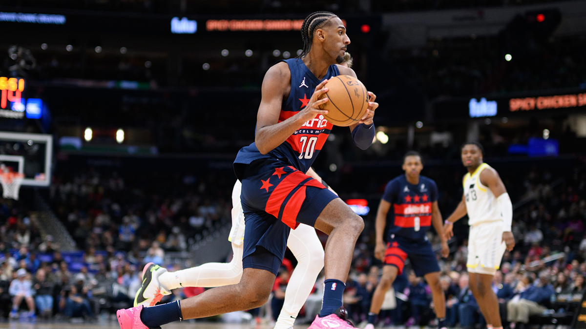 Wizards' Alex Sarr pulls off historic feat in win vs. 76ers
