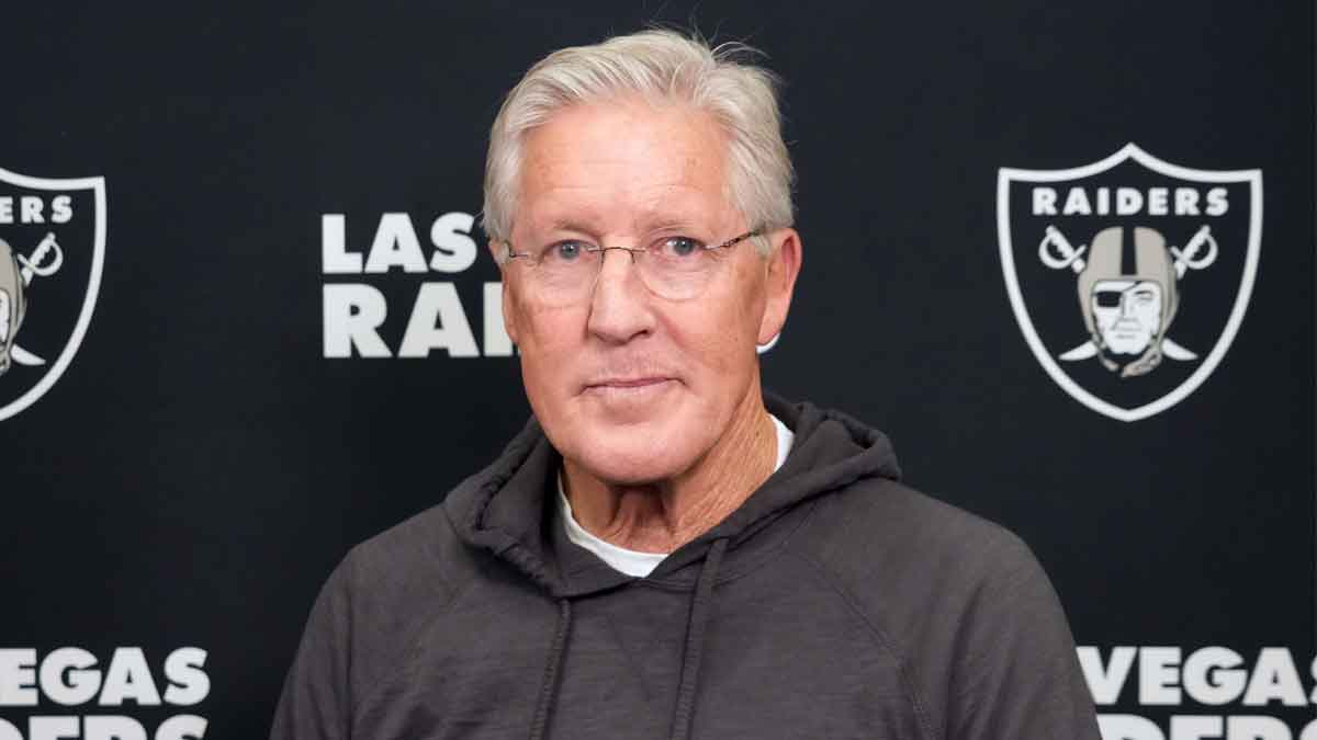 Raiders' Pete Carroll cryptically teases draft picks with Sinners ...