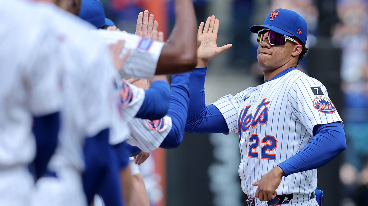 Juan Soto's immediate reaction to first Mets home game