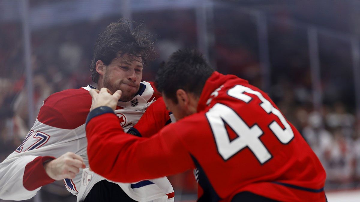 Tom Wilson energizes Capitals with jaw-dropping hit in Game 4