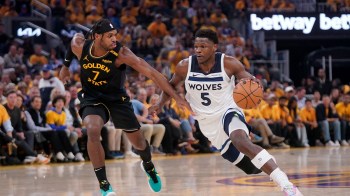 Timberwolves' Anthony Edwards suffers injury from Kevin Durant elbow