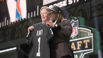 Raiders select Ashton Jeanty with No. 6 overall pick of 2025 NFL Draft