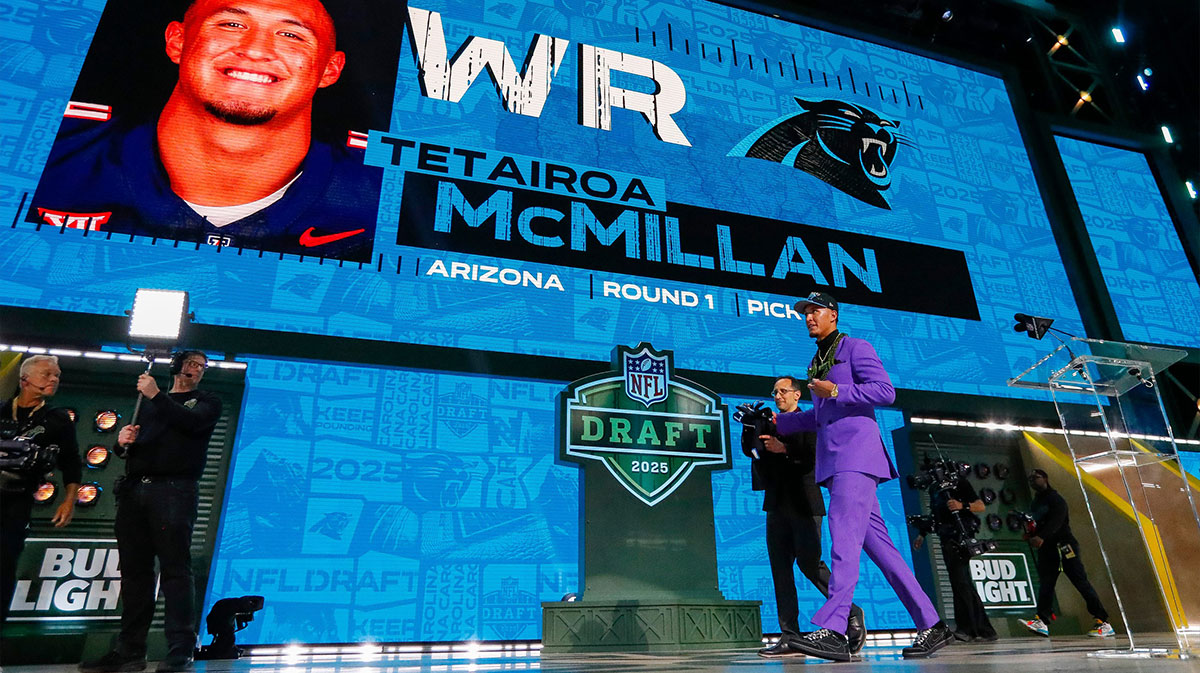 Tetairoa McMillan News, Rumors, Stats, Highlights and More | ClutchPoints