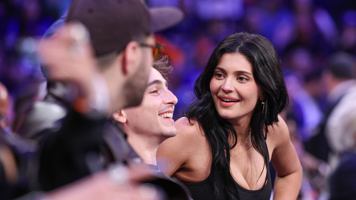 Kylie Jenner shares NSFW meme on how she and Timothée Chalamet celebrate Knicks win
