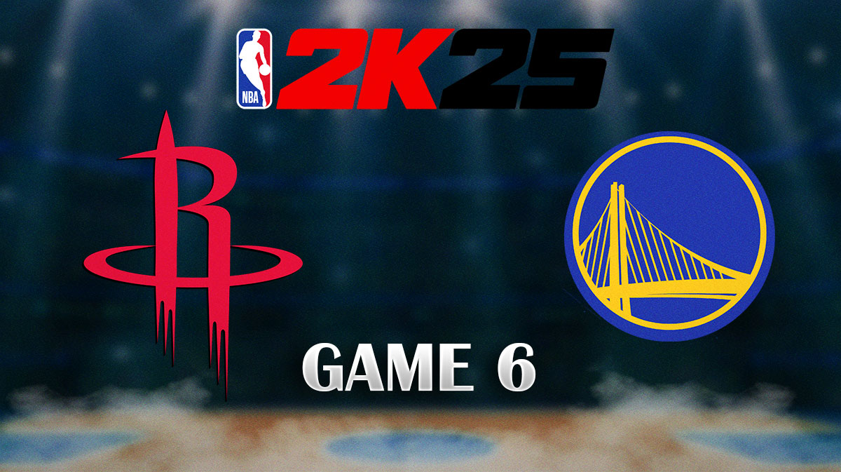 Rockets vs. Warriors Game 6 Results According to NBA 2K25